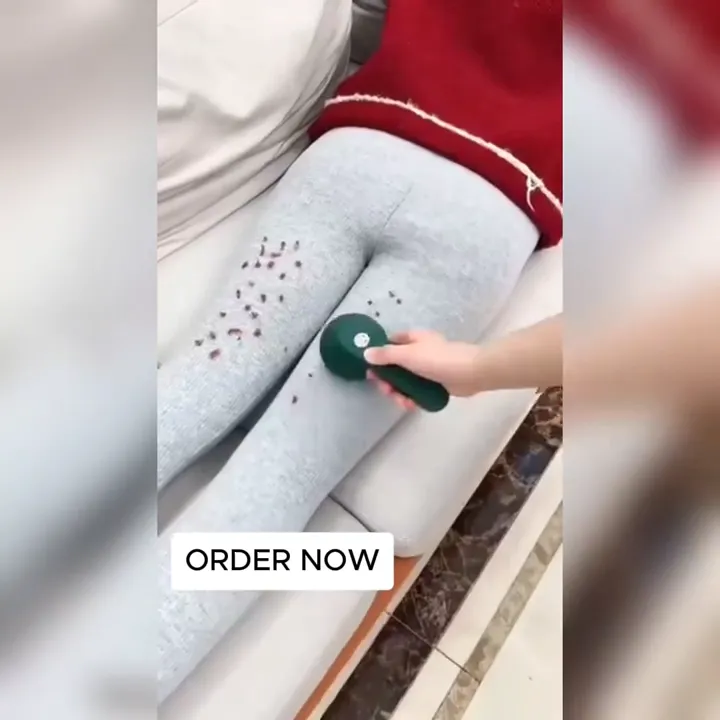 Electric Lint Remover for Clothes & Sweaters | USB Rechargeable Fabric ...