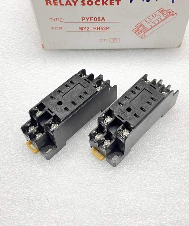 (1 pack/10 packs) pyf08a 8 pin relay socket socket relay for my2 model, H3Y-2 PNC brand socket ...