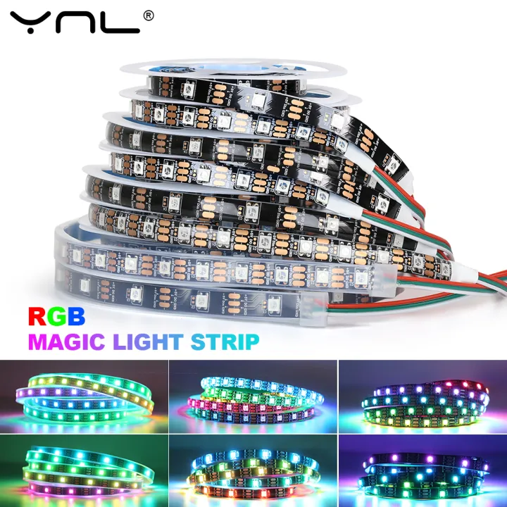 WS2812B Led Lights DC5V Smart RGB Led Strip Light Individually ...