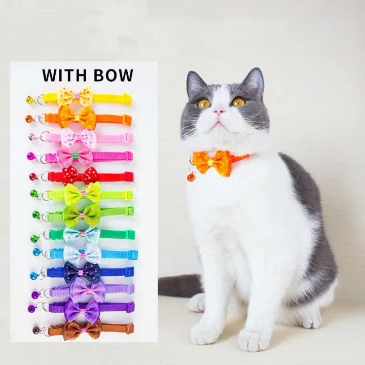 Cat Collar Bow Tie with Bell | Daraz.lk