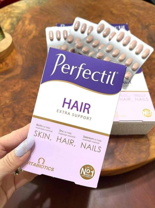 Perfectil Hair Extra Support 60 Tablets Authentic UK Barcode Available ...