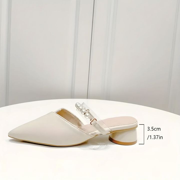 white pearl open toe shoes | Daraz.pk