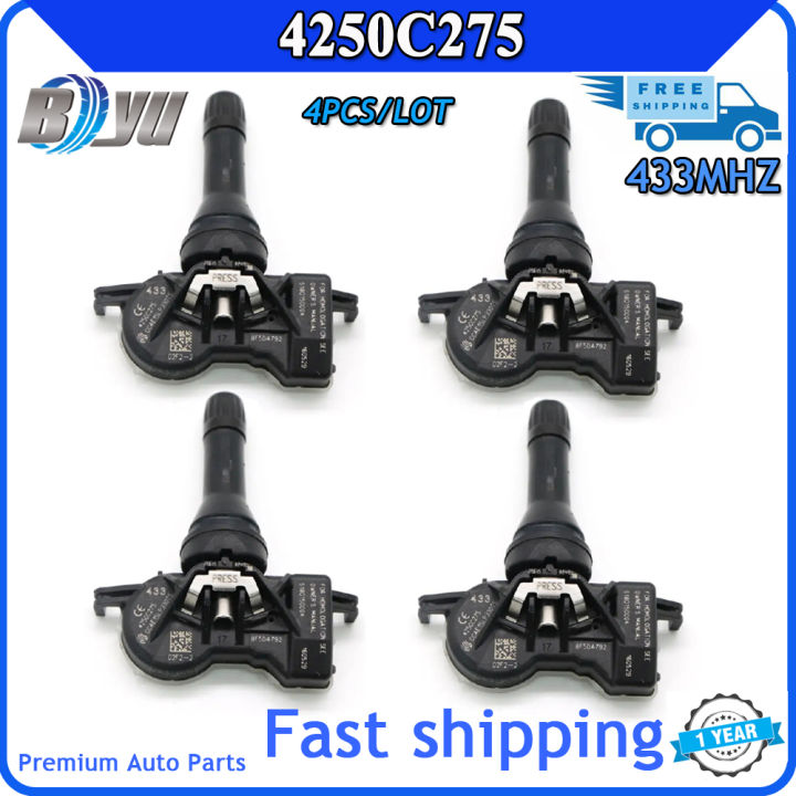 1/4pcs TPMS Tire Pressure Monitoring Sensor 4250C275 For Mitsubishi ...