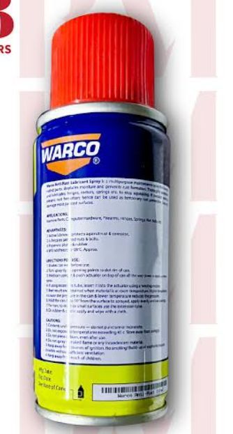warco anti rust lubricant spray 100 ml | Daraz.pk