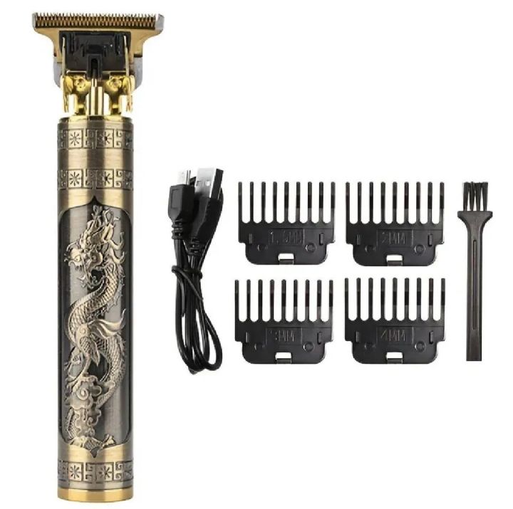 Hal TRIMUX PROFESSIONAL T9 DRAGON STYLE TRIMMER FOR MEN, Usb ...