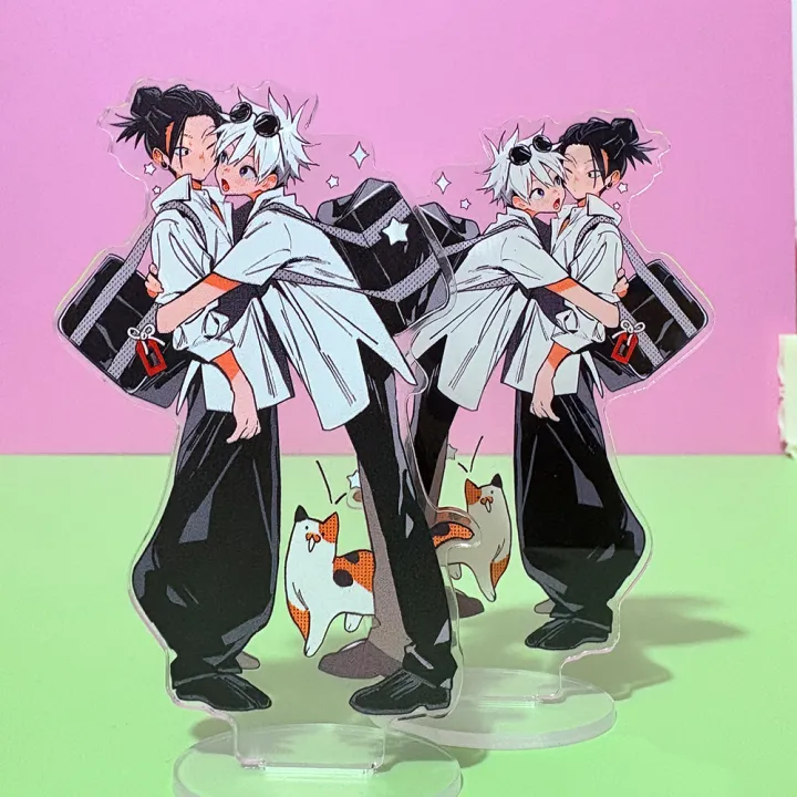 Anime Peripheral Figure Stand Kawaii JJK Gojo Satoru Geto Suguru Stand ...