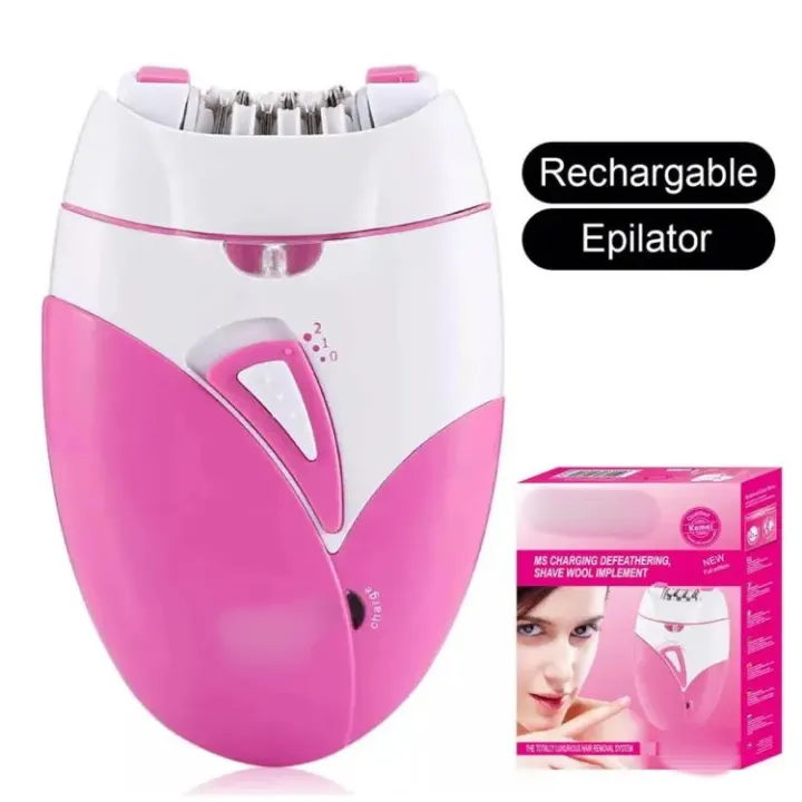 Women Rechargeable Epilator Body Hair Removal Machine Electric Shaving ...