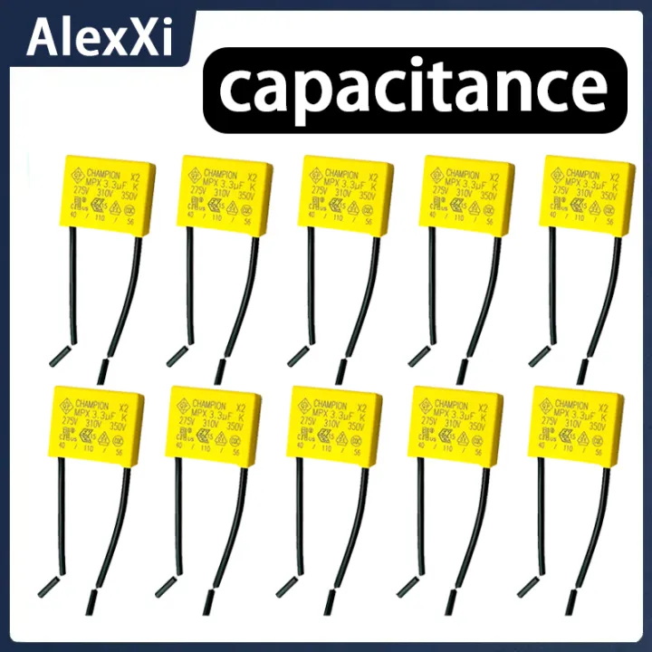 capacitor 3.3UF 275VAC anti-light flash safety capacitor.Suitable for ...