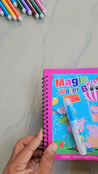 Magic Water Book Painting Drawing Coloring Board Book Doodle & Magic ...