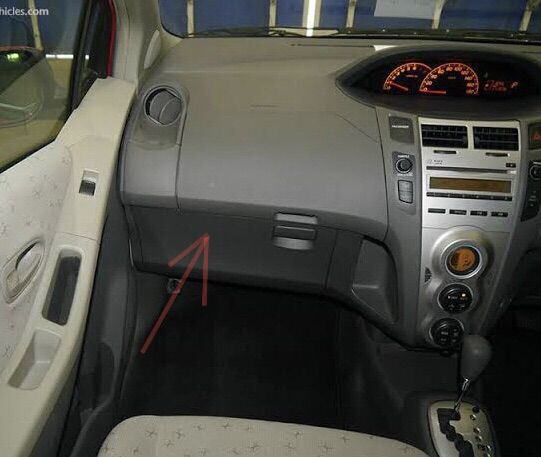 Vitz 2006_2010 upper glove box left side | Daraz.pk
