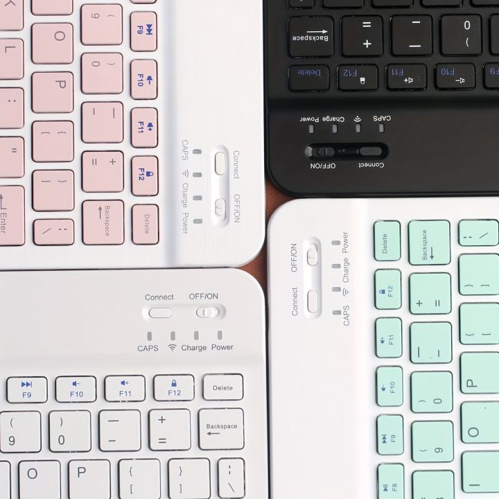 Ultra-thin Wireless Keyboard,10-inch Bluetooth-compatible Keyboard ...