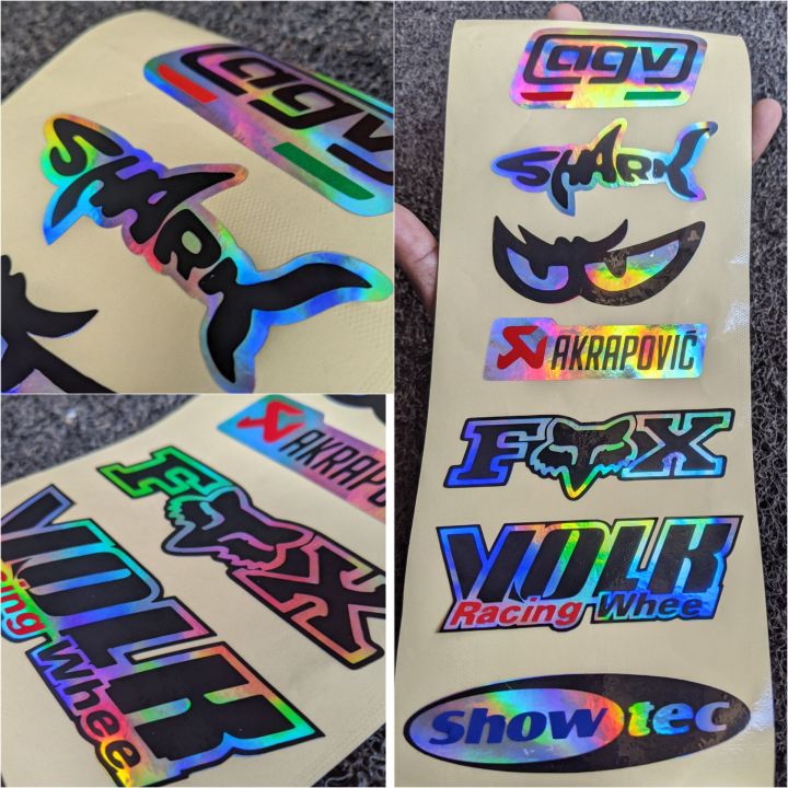 Motorcycle Racing Sponsor Sticker Modification Sticker Electric Scooter ...