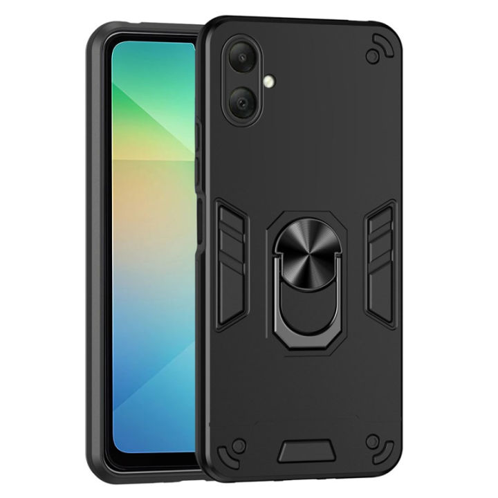 Samsung Galaxy A07 Case Luxury Shock-Proof Armor With Car Ring Stand ...