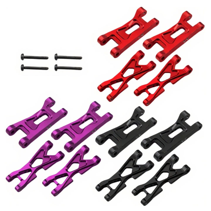 Front Rear Suspension Arms Set Meta Aluminum For WLtoys 244016 Losi ...