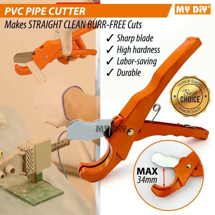 MYDIY PVC PIPE CUTTER POLY PIPE CUTTER PEMOTONG PAIP PVC | Daraz.com.bd