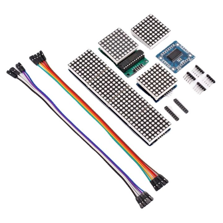 Max7219 Dot Matrix Module Microcontroller Display Module Mcu Led Display Control Module For