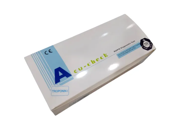 Troponin I One Step Rapid Test Kit Accu-Check (pack of 40 Pcs) | Daraz.pk