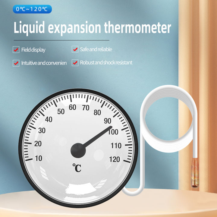 Dial Thermometer Capillary Temperature Gauge - 40 ℃ - 40 ℃ or 0 ℃ - 120 ...