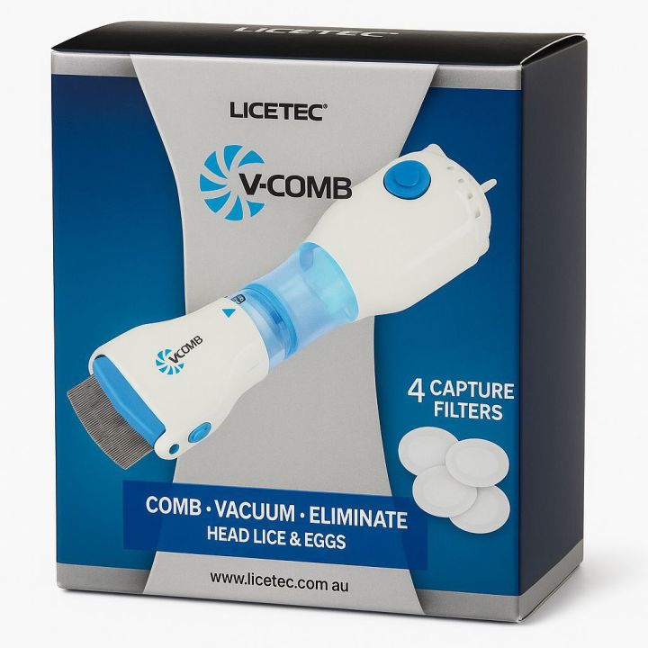 V Comb Electric Anti Lice Comb, Head Lice Machine With Filters,Lice ...