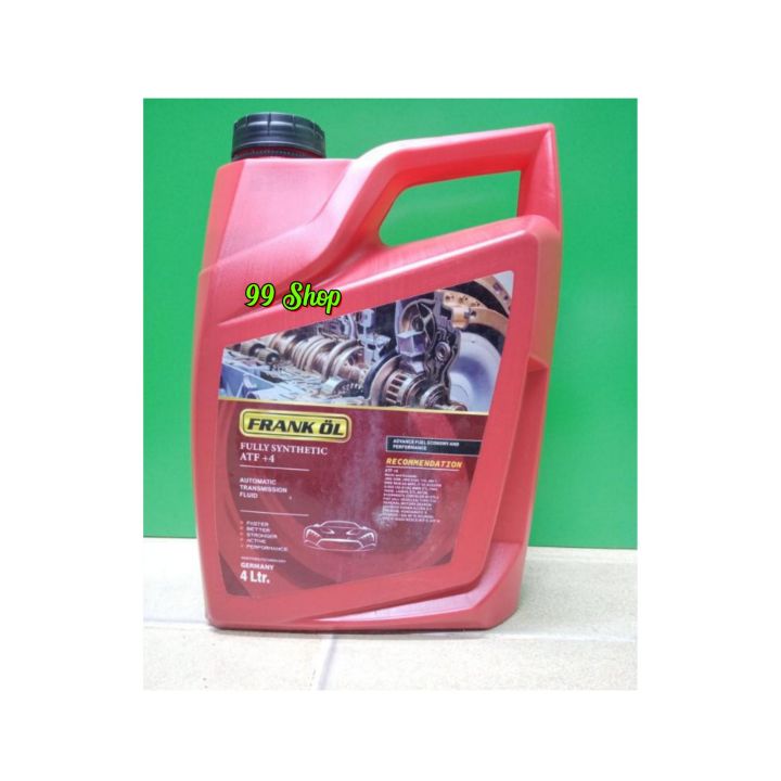 Frank Oil Fully Synthetic Auto Transmission Fluid Type T4 (4 li) | Shop ...