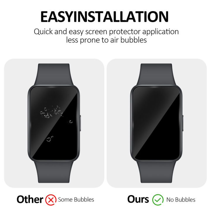 HOBBIT Soft Hydrogel Film for Samsung Galaxy Fit 3 Anti-scratch Screen ...