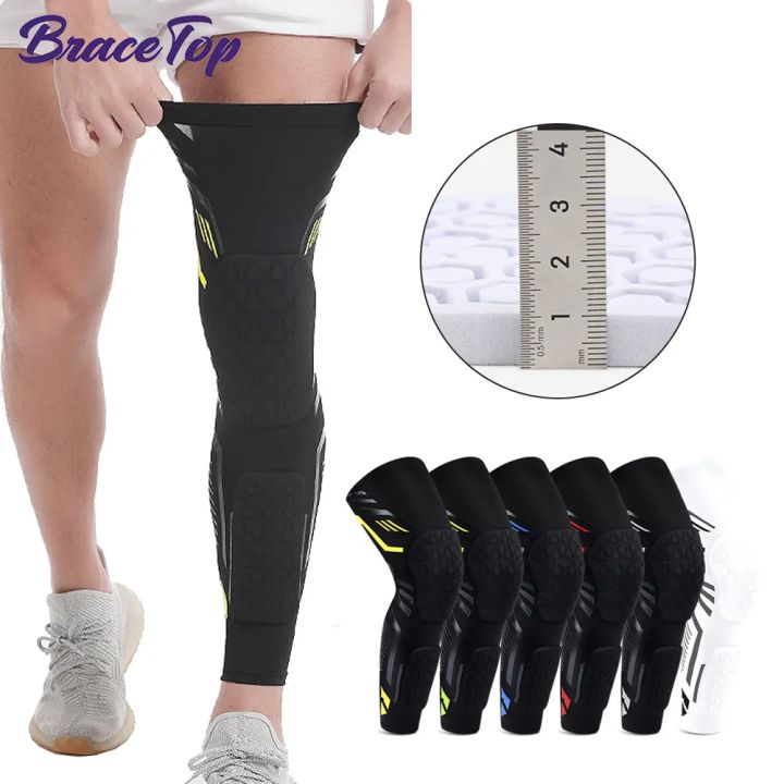 1 Pcs Knee Compression Sleeves Basketball Volleyball Leg Sleeve ...