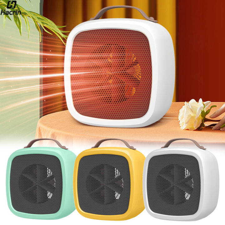 Electric Heater 500W Heating Fans Mini Small Portable PTC Heater Hot ...