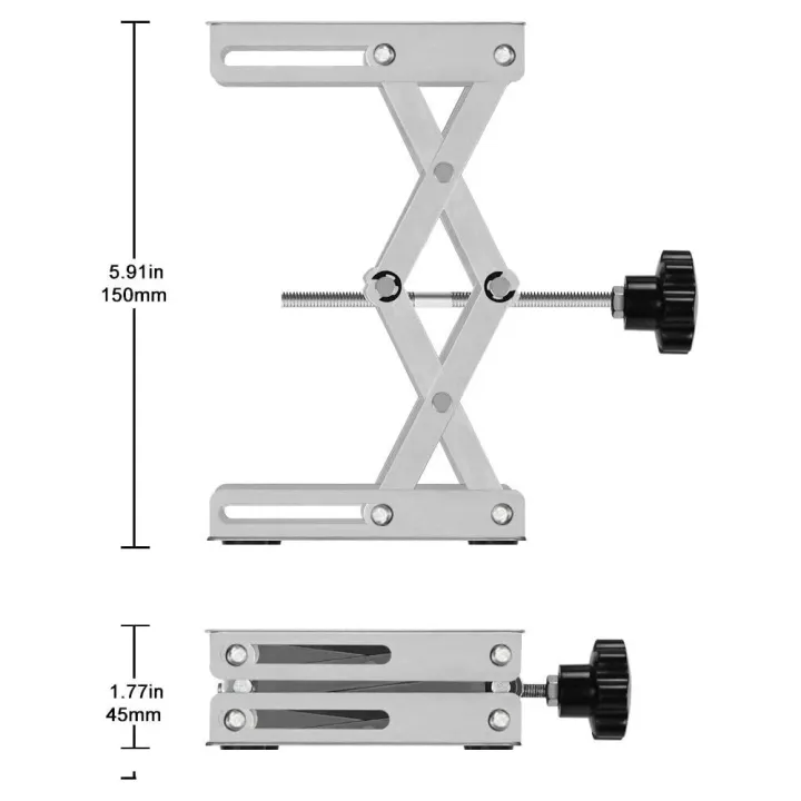 Lab Scissors Jack Stainless Steel Laboratory Support Platform Lift ...
