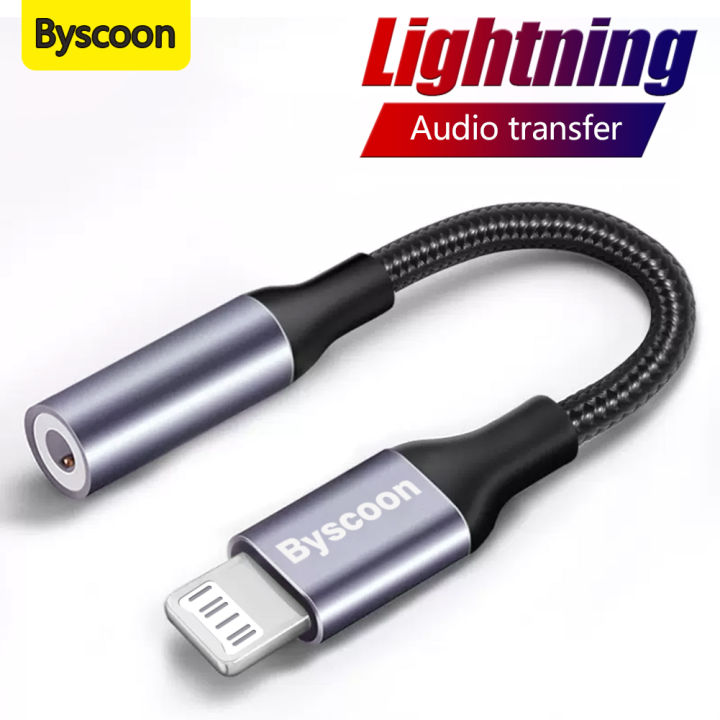 Lightning To 3 5 MM Jack AUX Cable Adapter For iPhone 12 13 14 Pro ...