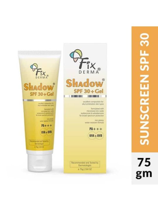 Fix Derma Shadow SPF 30+ Gel 75g | Daraz.com.np