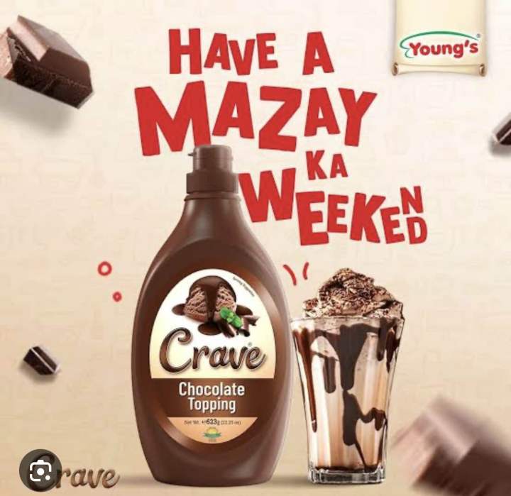 Crave Chocolate Topping Syrup – Rich & Creamy Chocolate Flavor (623gm ...