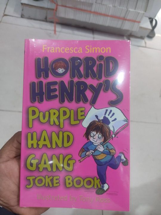 HORRID HENGRY PURPLE HAND GANG JOKE BOOK | Daraz.pk