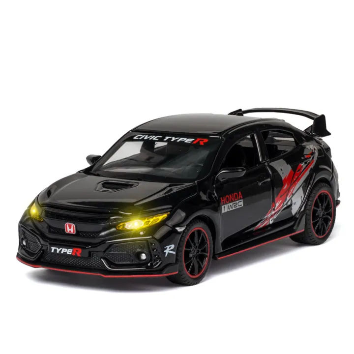 Honda Civic Type R Car Model Alloy 1:32 Diecast Cars Model Car Toy ...