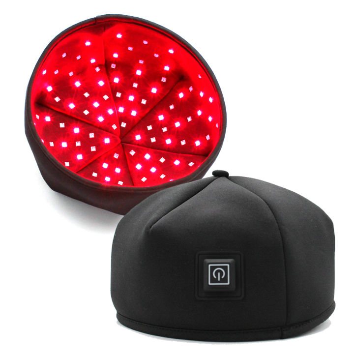 Red light & Near Infrared Therapy Cap for Hair Growth 660nm 830nm LED ...