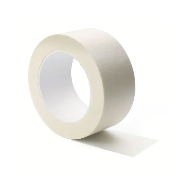 1.96 Inch X 21.8yds White Masking Tape Wide Masking Tape For Safe Wall ...