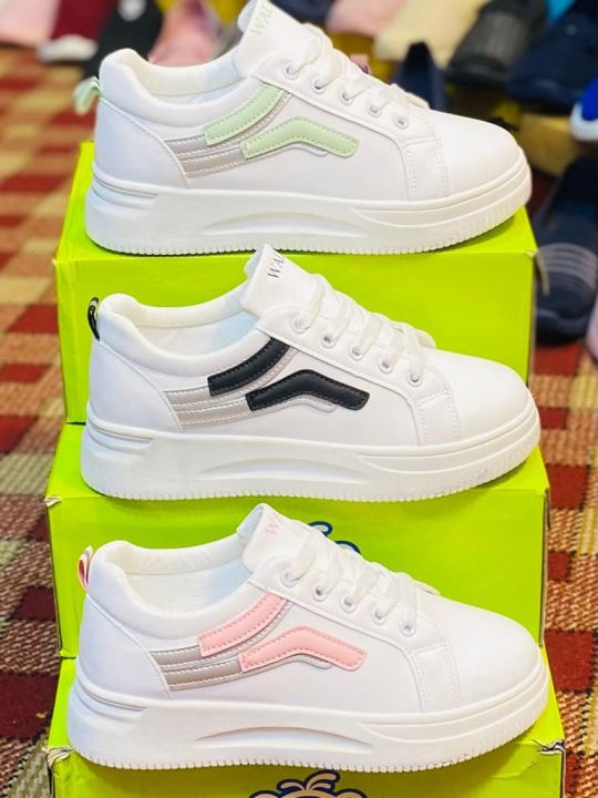 SCS JUST LOOKING LIKE A WAO GIRLS SNEAKERS SHOES | Daraz.pk