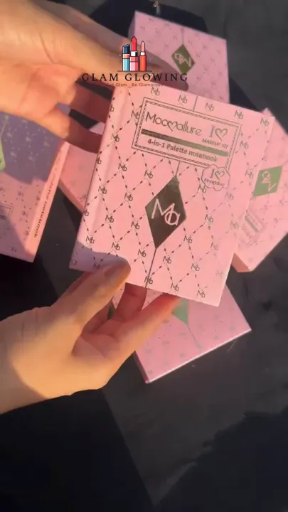 Mocallure 4 in 1 Mini Makeup Book All-in-One Beauty Book Kit for Girls ...