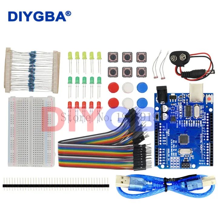 Starter kit 13 in 1 kit new Starter Kit mini Breadboard LED jumper wire ...