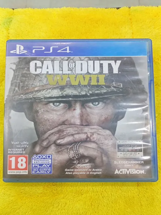 Ps4 dvd call of duty world war 2. playstation 4 game COD. WW2 | Daraz.pk