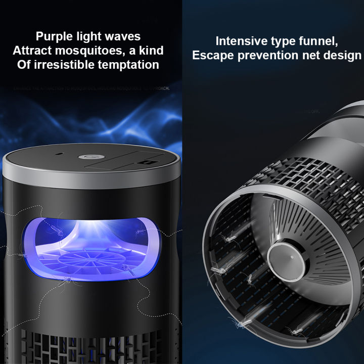 Electric Mosquito Zapper Rechargeable Mosquito Killer Lamp Electric Bug ...
