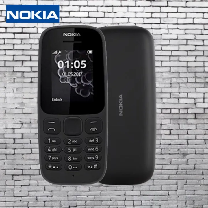 Nokia 105 Dual Sim 4th Edition With Warranty Feature Push button Phone ...