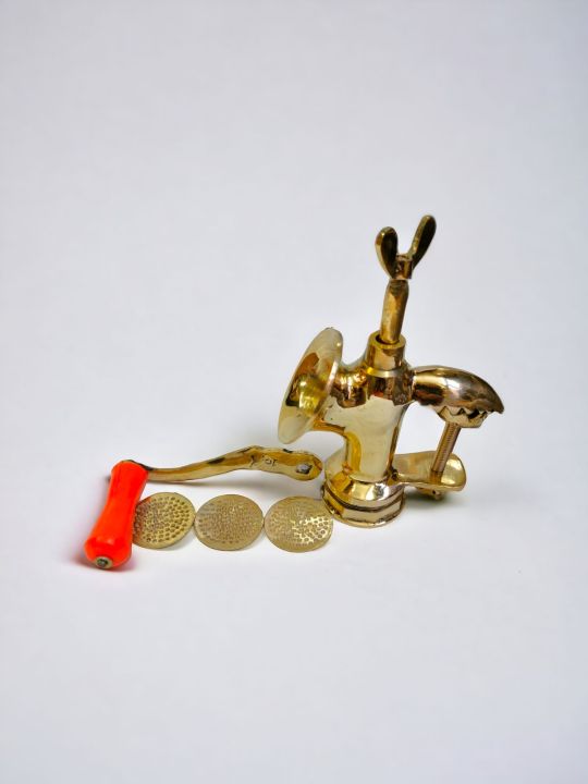 Pure Brass Semai Machine - 9 inches - Golden | Daraz.com.bd