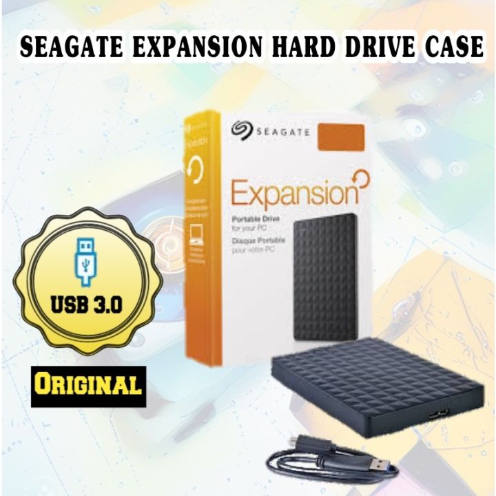 Seagate Expansion External Portable hard drive case 3.0 for laptop ...