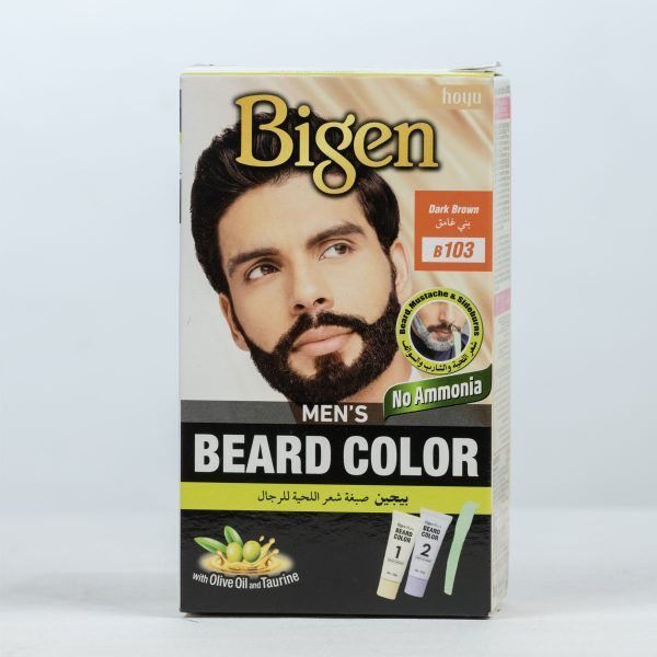 Bigen Beard color 103 Dark Brown No Ammonia | Daraz.lk