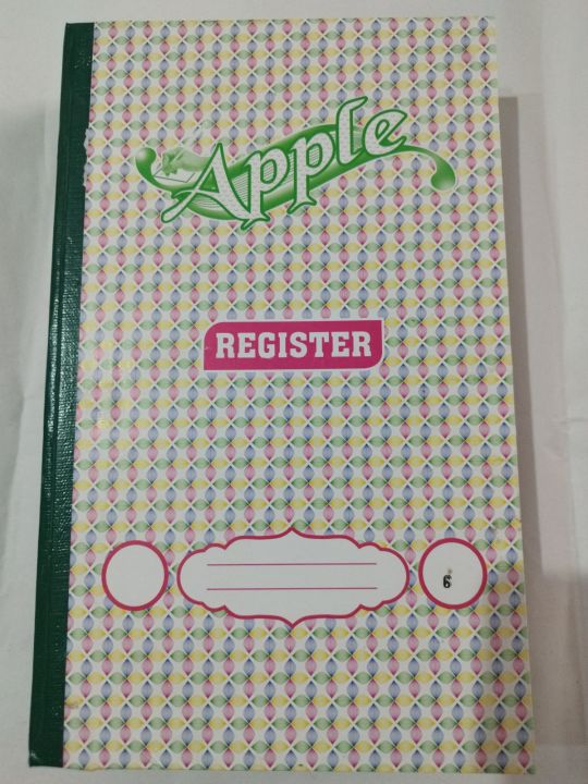 Apple Register Book Number 6(3 Pcs Set) | Daraz.com.np