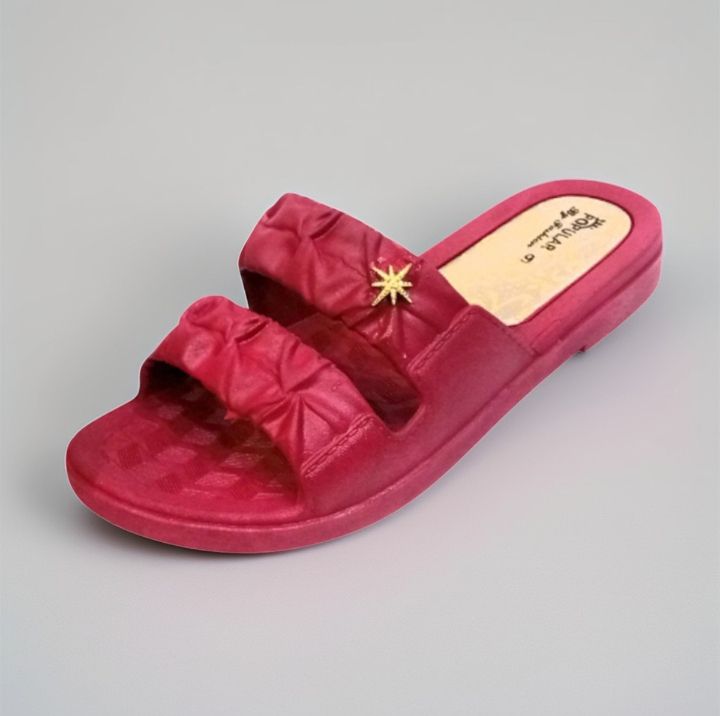 Plastic Chappal for Ladies, Casual Rubber House Slippers & Flip Flops ...