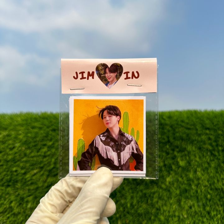 Jimin Aesthetic Sticker Pack - BTS Jimin Sticker Set | Daraz.pk