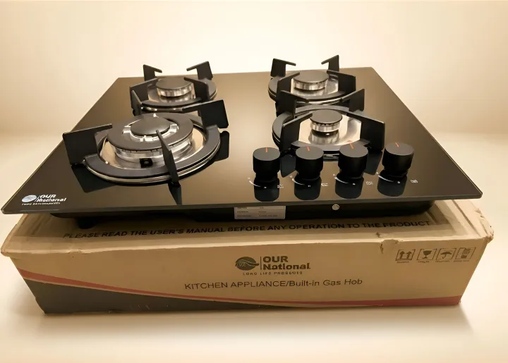 National 4 Burner Gas Hob Gas Cooker OUR National 4 burner gas stove ...