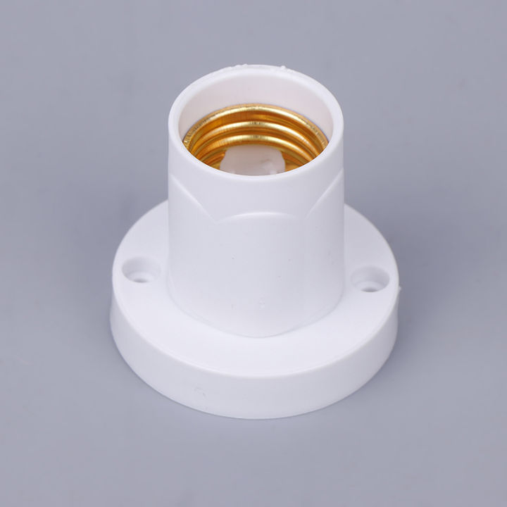 LED Lighting Bulb Socket E27 Socket 10A Flat Head Screw Rotatable ...
