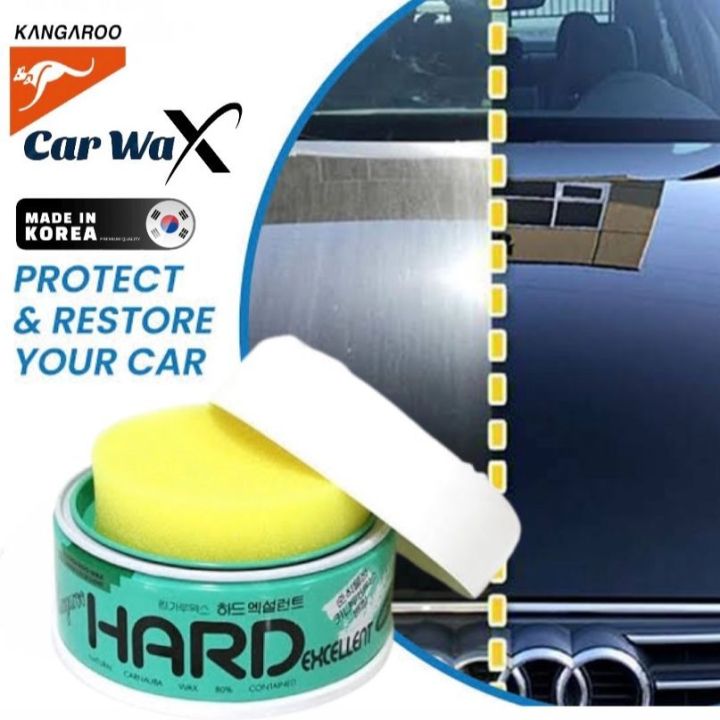 Kangaroo Hard Excellent Wax Car Body Polish - 300g | Daraz.com.bd